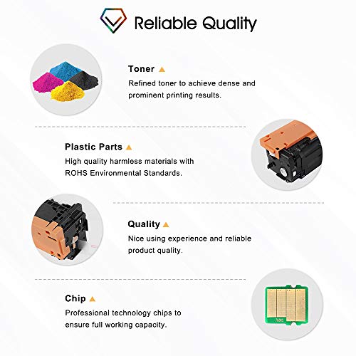 Cool Toner Compatible 131A Toner Cartridge Replacement for HP 131X Pro 200 Color M251nw MFP M276nw M276n M251n CF210X CF210A CF211A CF212A CF213A Printer (Black Cyan Yellow Magenta, 5-Pack)