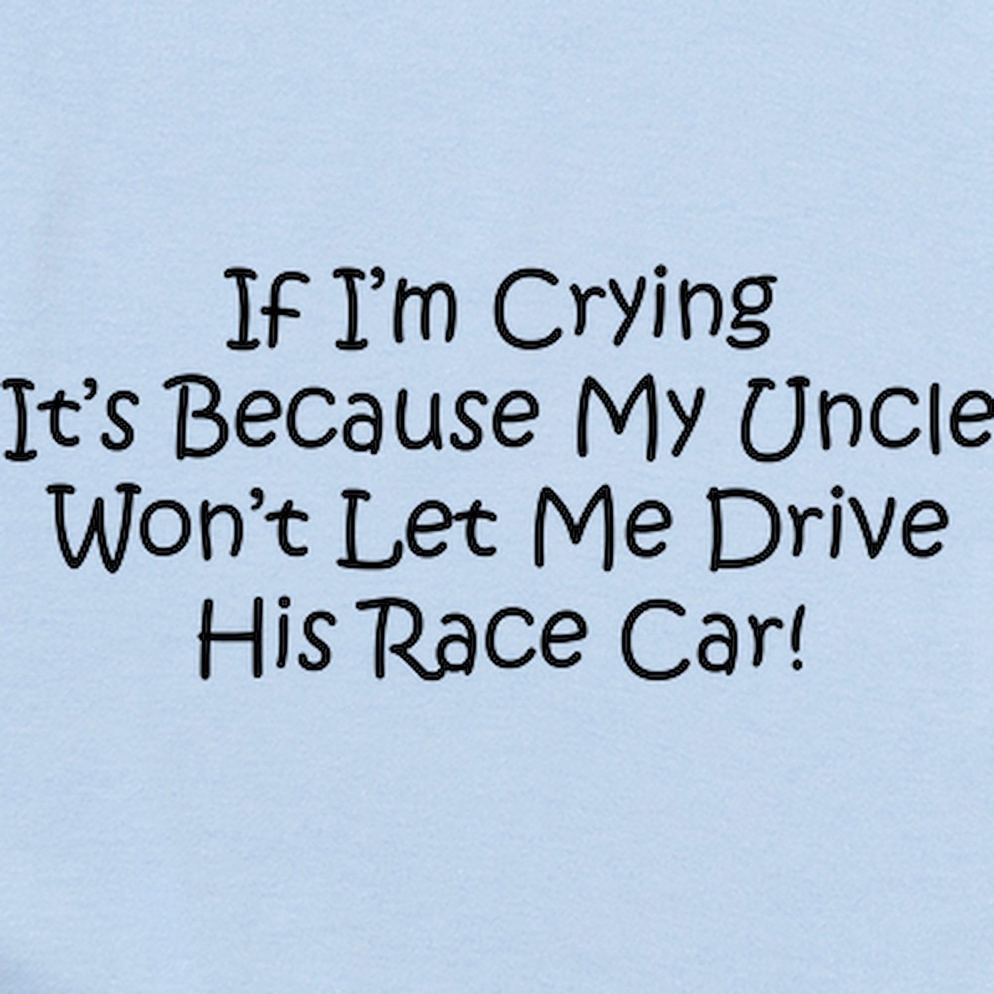 CafePress My Uncles Race Car Infant Bodysuit Cute Infant Bodysuit Baby Romper Sky Blue