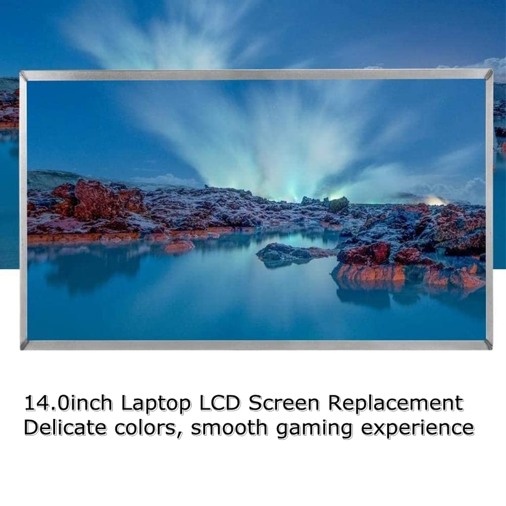 Tangxi Laptop LCD Screen, 14.0inch 1366x768 High Resolution LCD Display Screen for Samsung RV411 RV420 RV408 RV425 R428 RV415