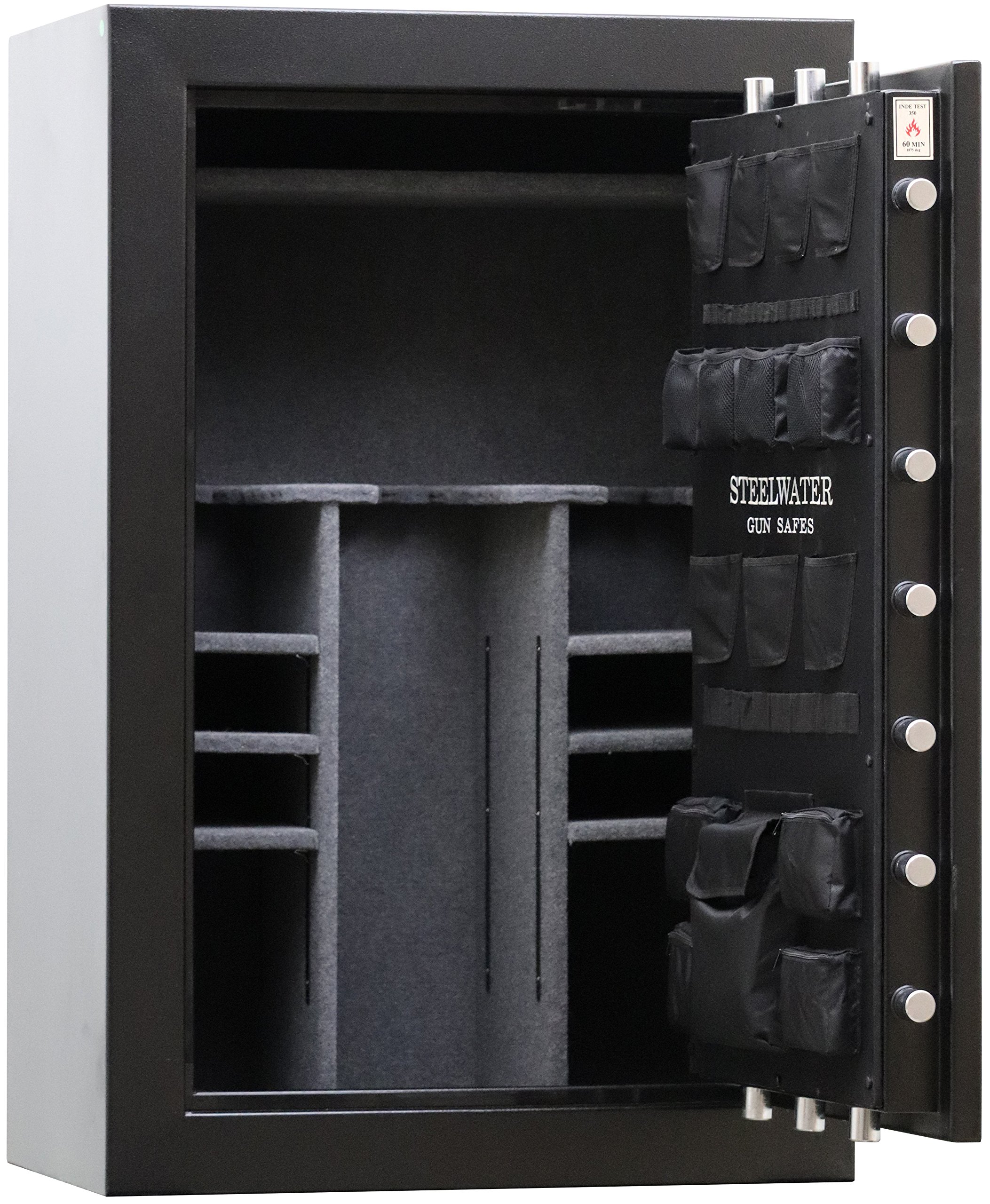 39 Long Gun Max Cap. -1 Hr. Fire Protection -Heavy Duty Gun Safe -Blk -AMLD593924-EMP