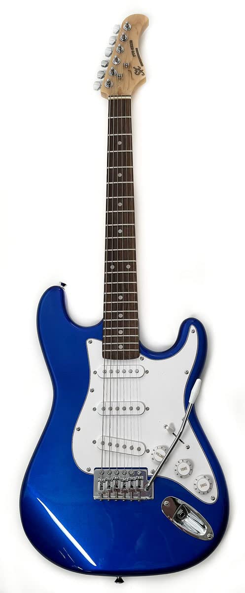 3/4 Size (36 inch) Electric Guitar Package w/Amp, Bag, Cord and Strap SX RST Pack 3/4 EB