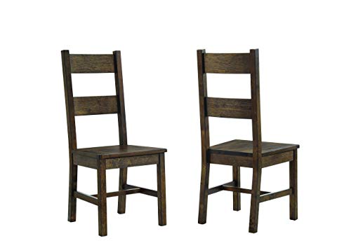 Coaster Furniture Dining Chair Rustic Golden Brown 107042