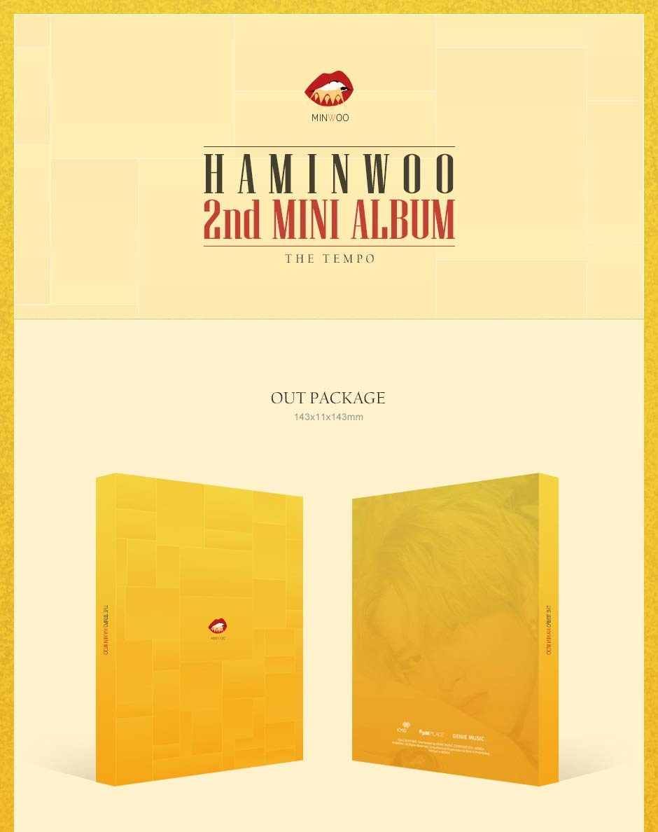 kmg ent HA MIN WOO ZE:A ZEA - The Tempo (2nd Mini Album) CD+15p Booklet