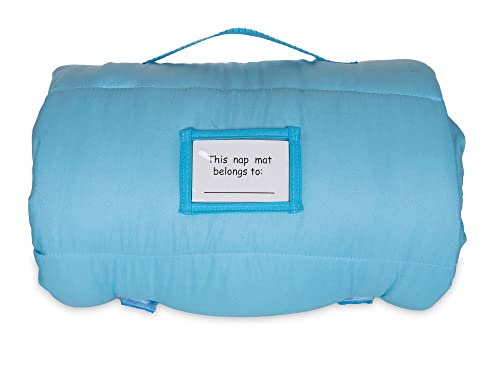 Dino Ranch Dinosaur Toddler Nap Mat Set – Includes Pillow and Fleece Blanket – Great for Boys Napping During Daycare or Preschool - Fits Toddlers