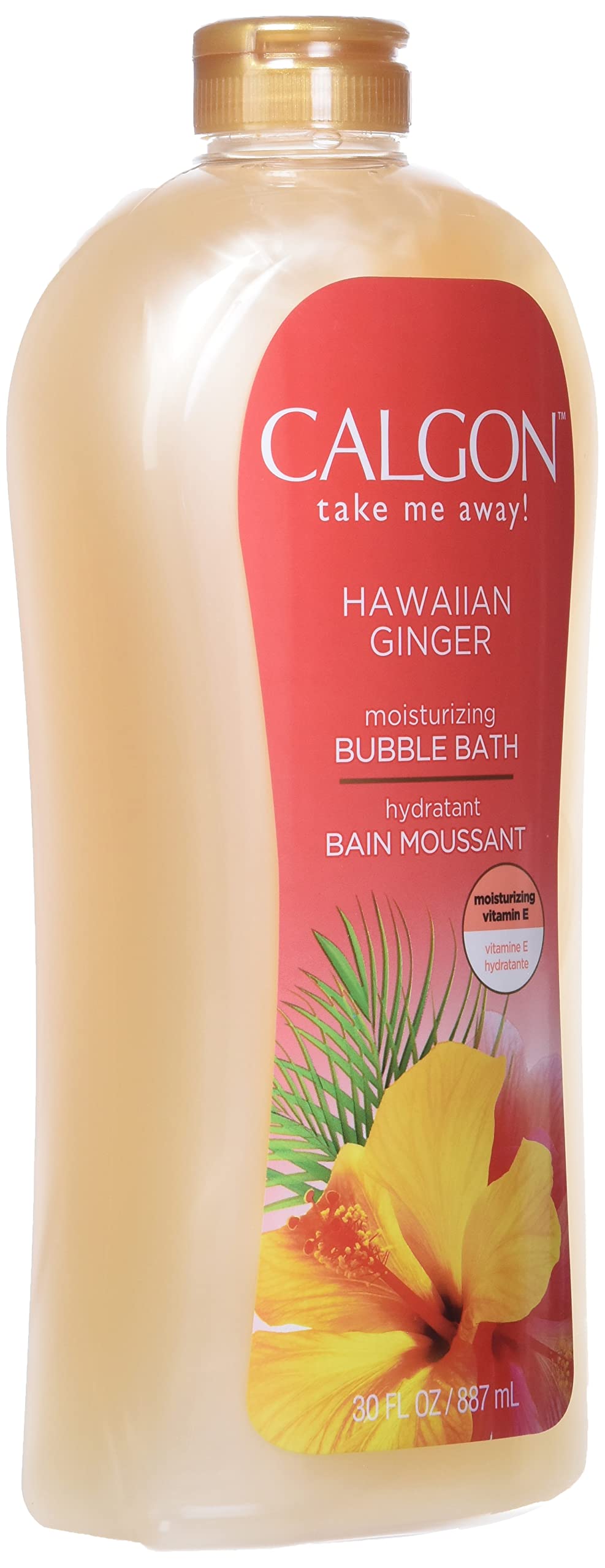 Calgon Skin Silkening Bubble Bath/Hawaiian Ginger 30 Fl. Oz
