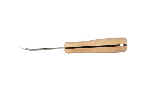 Sterling Brooke Oyster Shucker, Full Tang Knife, Shucker Snob Design, 7 inches