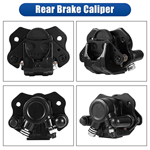 AUTOBABA Disc Brake Master Cylinder Caliper with 7/8" Handlebar Brake Lever Assembly Compatible wtih Taotao Roketa Sunl ATV Coolster NST Dune Buggy 50cc 70cc 90cc 110cc 125cc Sport Quad 4 Wheeler ATV