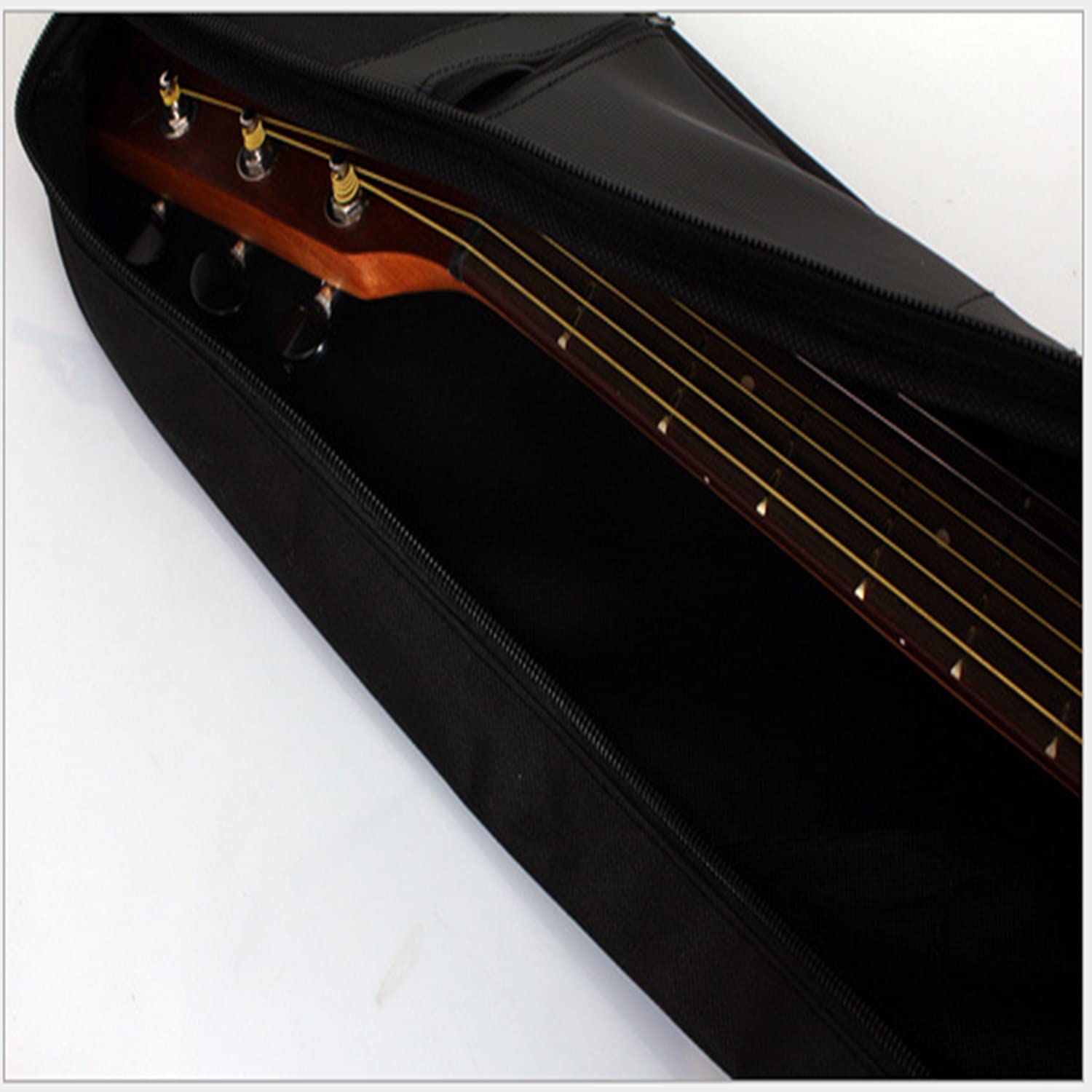 41-inch Acoustic Guitar Bag With Adjustable Shoulder Strap. Guitar Bag With Back Hanging Loop, Suitable for Acoustic Guitars, Electric Guitars, Bass Guitars, and Classical Guitars
