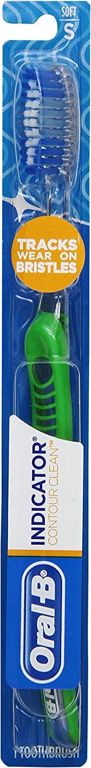 Oral-B Indicator Toothbrush, Regular 40, Soft 11 (Pack of 4)