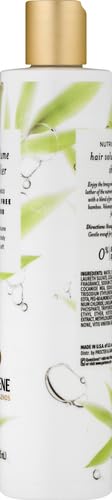 Pantene Nutrient Blends Bamboo Hair Volume Multiplier Silicone Free Shampoo For Fine, Thin Hair, 9.6 Fl oz, 2.583 Fl oz