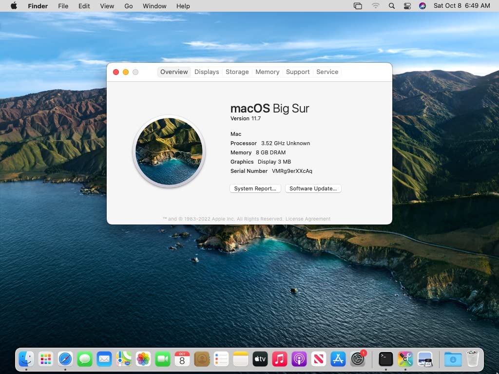 32GB Bootable USB Drive 3.2 Gen for MacOS Big Sur 11.7 (20G817), Full Install/Upgrade/Downgrade Mac OS X