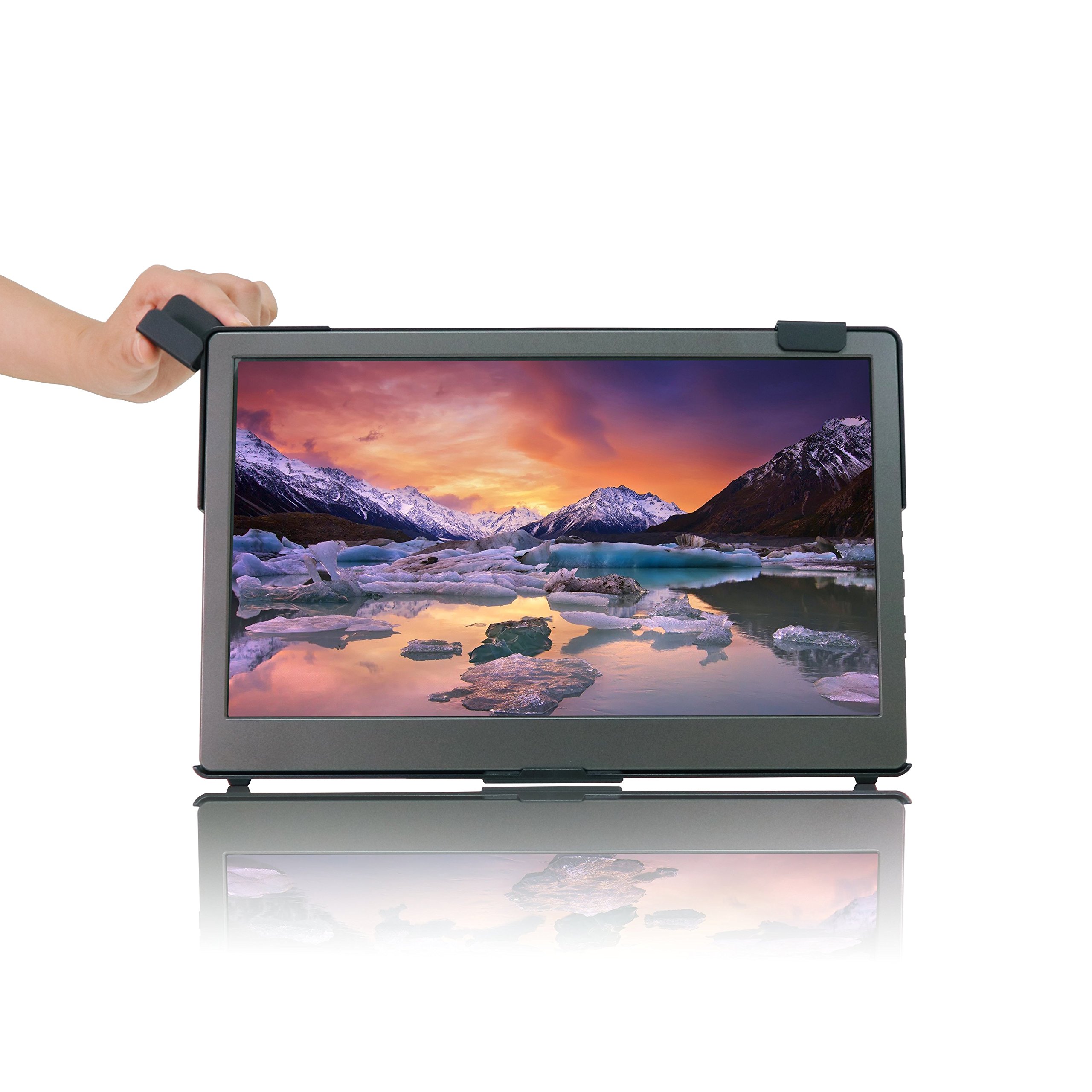 GeChic 1305H 13.3 inch FHD 1080p Portable Monitor with HDMI, Ultra Slim, Light Weight, Horizontal & Vertical Display Connect, Audio Jack