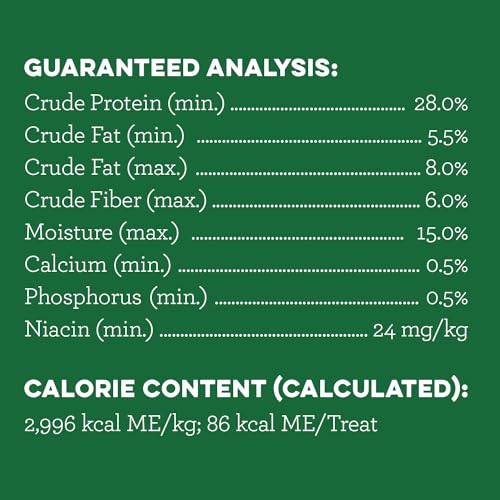 Greenies Original Regular Natural Dental Care Dog Treats, 18 oz. Pack (18 Treats)