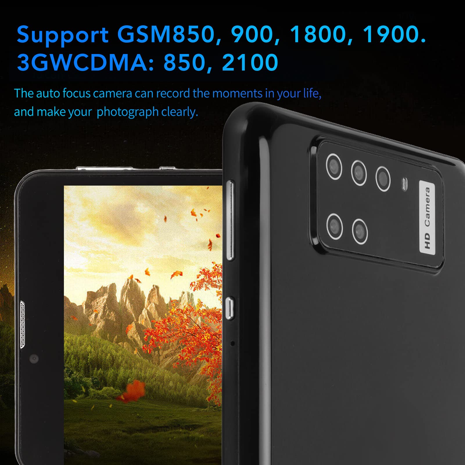 32GB Tablet, 4GB 32GB Dual SIM Dual Standby 7 Inch IPS HD Tablet for Game US Plug
