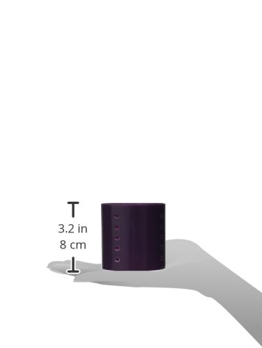 Diane Magnetic Rollers Pack of 6 Hair Rollers for Women and Girls Diameter 3 Inch Purple, 6 Count (Pack of 1)