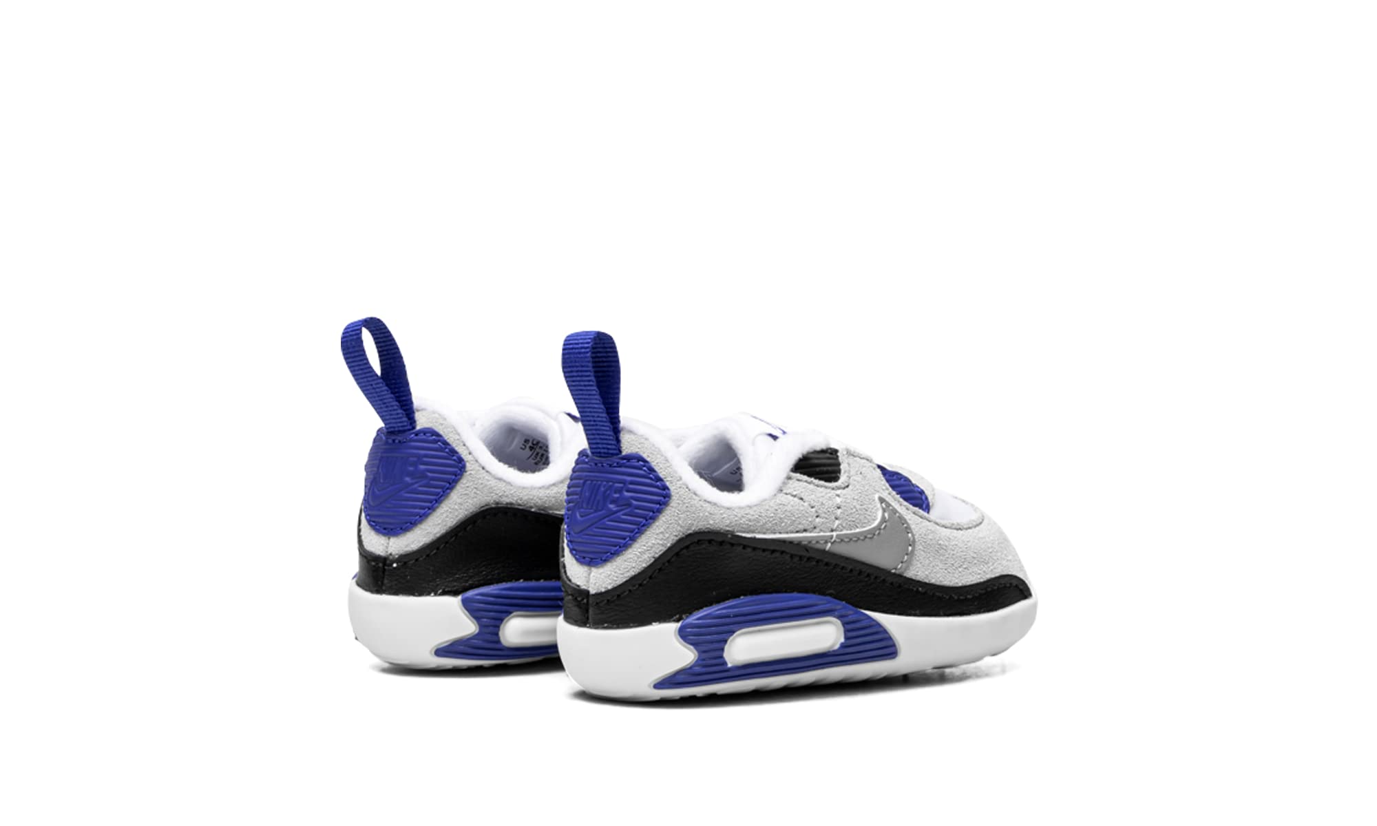 Nike Toddler Air Max 90 Crib CI0424 103 - Size 3C White/Grey/Blue