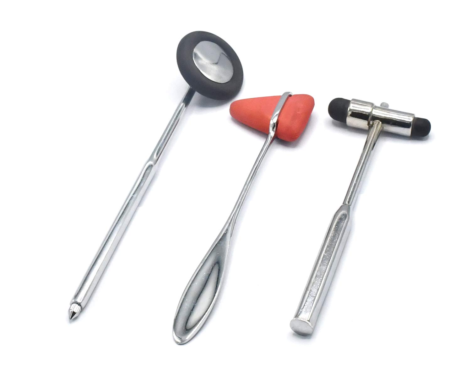 Set of 3 Pcs Reflex Taylor + Babinski + Buck Percussion Hammer Mallets (OdontoMed2011 Brand)