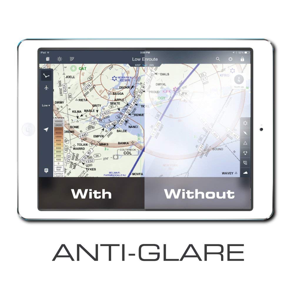 MYGOFLIGHT ArmorGlas Tempered Glass Screen Protector for iPad Pro 11 (Gen 1-4) and Air (Gen 4-5) Anti-Glare Anti-Reflection Anti-Shatter Scratch & Fingerprint Resistant Bubble-Free Easy Install