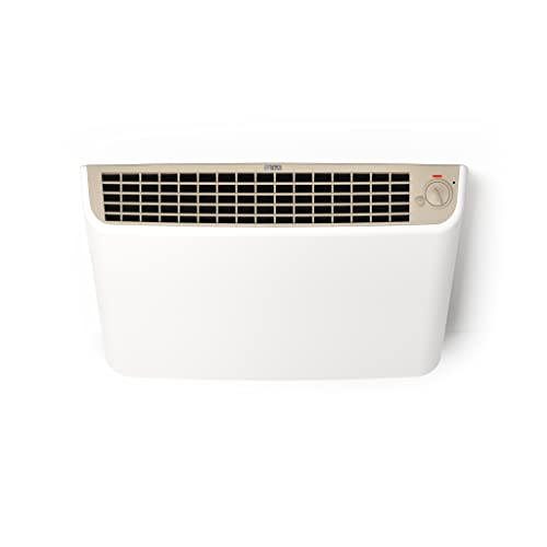 EnviMAX 220 Volt Hardwired Electric Panel Wall Heater for Large Rooms 1000 Watts, 24/7 Heating Safety Sensor Protection, Patented Quiet Fanless Design, Easy 2-Min Install Indoor Space Heater, USA Made