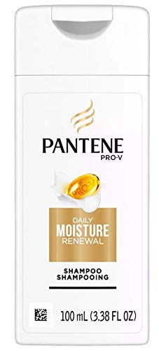 Pantene Shampoo & Conditioner Bundle, Daily Moisture Renewal, 3.38 Oz Travel Size (3 Duo Sets)