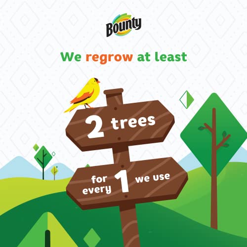 Bounty Select-A-Size Paper Towels, 6 Double Plus Rolls = 15 Regular Rolls