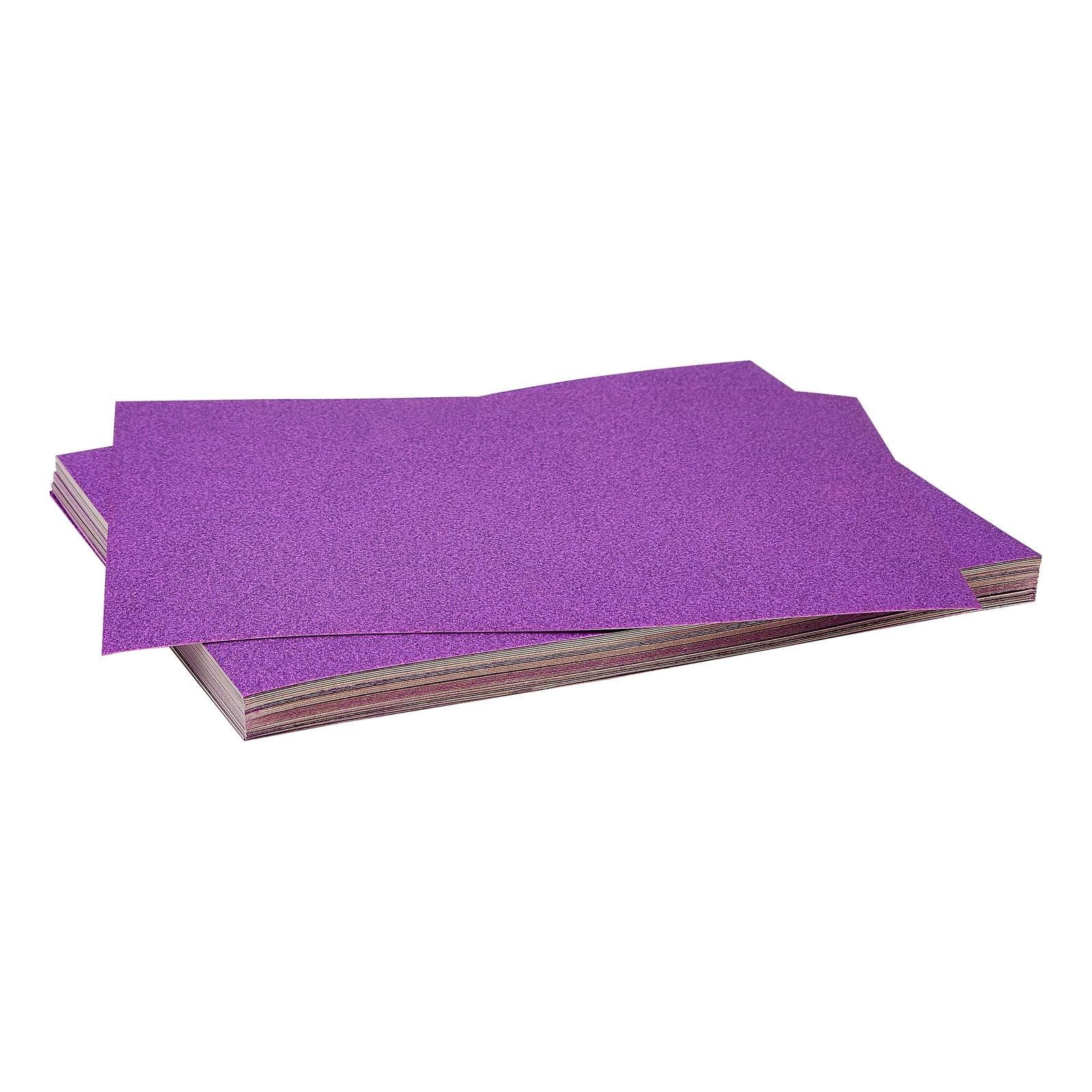 30 Sheets Silver Glitter Cardstock Paper for DIY Crafts, Card Making, Invitations, Double-Sided, 300gsm (8.5 x 11 In)