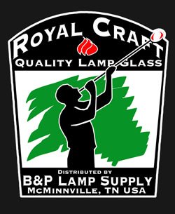 B&P Lamp® 2 1/8 Inch by 8 1/4 Inch Rochester-Miller Style Clear Glass Lamp Chimney for Vintage and Antique Style Lamps