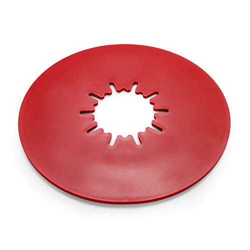 EAZ LIFT TPE 12" Premium Fifth Wheel Lube Plate Red w/PTFE (44678)