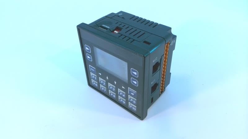 HORNER ELECTRIC HE-XE102 XLE SERIES, BACKLIT LCD, 6 RELAY OUTPUTS, 12 DIGITAL INPUTS COMPATIBLE WITH 12/24 VDC, 4 10-BIT ANALOG INPUTS SELECTABLE BETWEEN 0-1, ALL IN ONE CONTROLLER, UP TO 5 AMP CONTIN