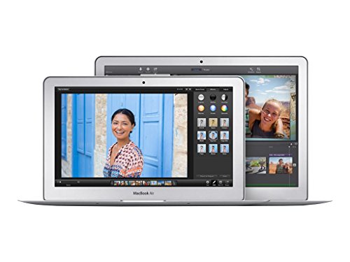 Early 2015 Apple MacBook Air with 1.6GHz Core i5 (13 Inch, 8GB RAM, 256GB SSD Storage) Silver (Renewed)