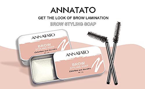 Eyebrow Soap Kit, Brows Styling Soap, 4D Brows Gel Long Lasting Eyebrow Setting Wax Waterproof Eyebrow Makeup Balm Pomade Cosmetics