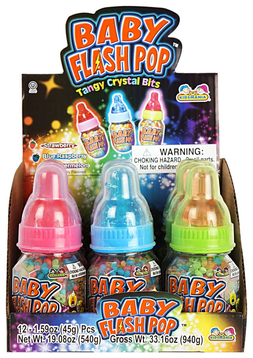 Baby Bottle Flash Pop 12ct