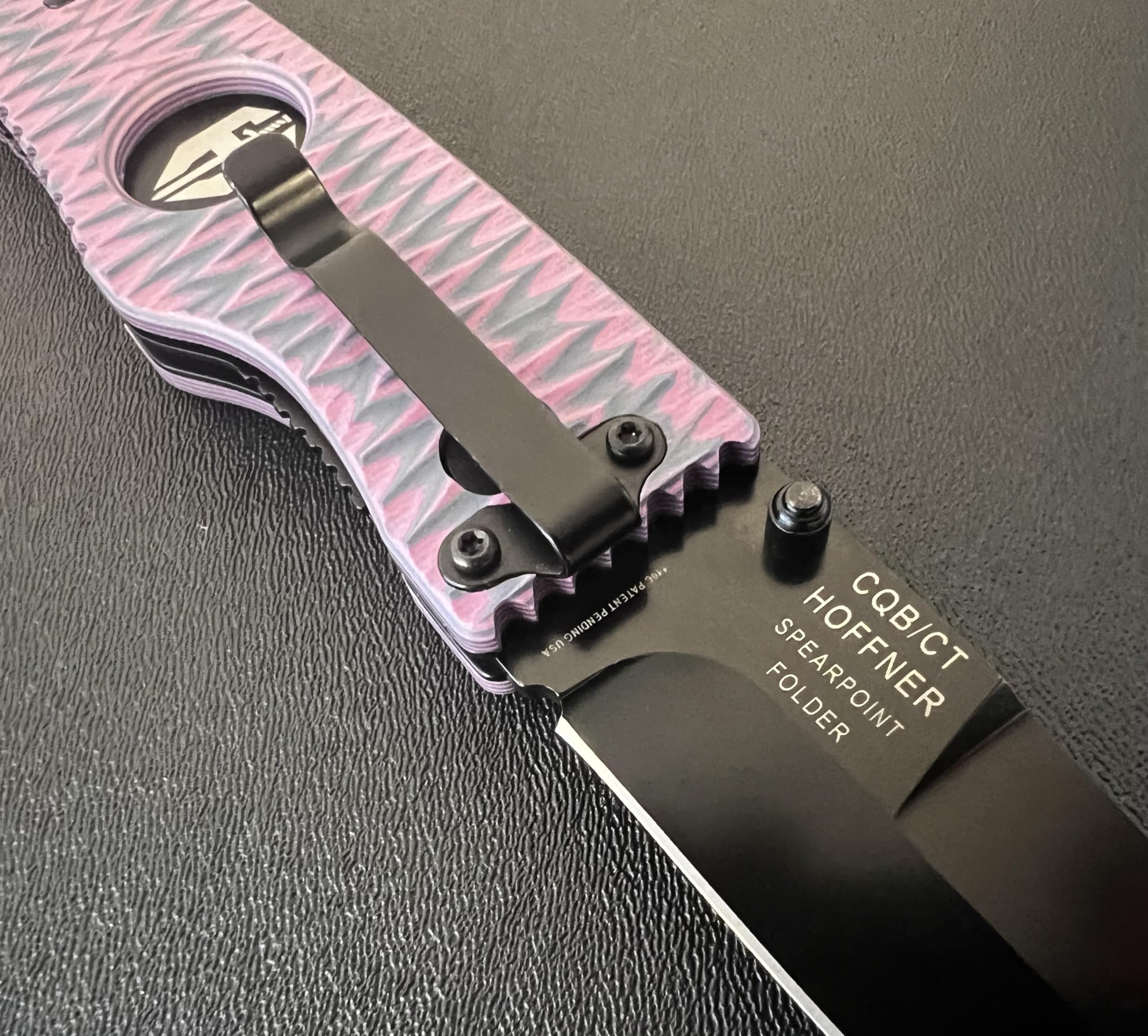 Hoffner Knives "Snap Folding Knife with 3.5 Inch VG10 Japanese High Chromium Stainless Super Steel Blade. HRC60