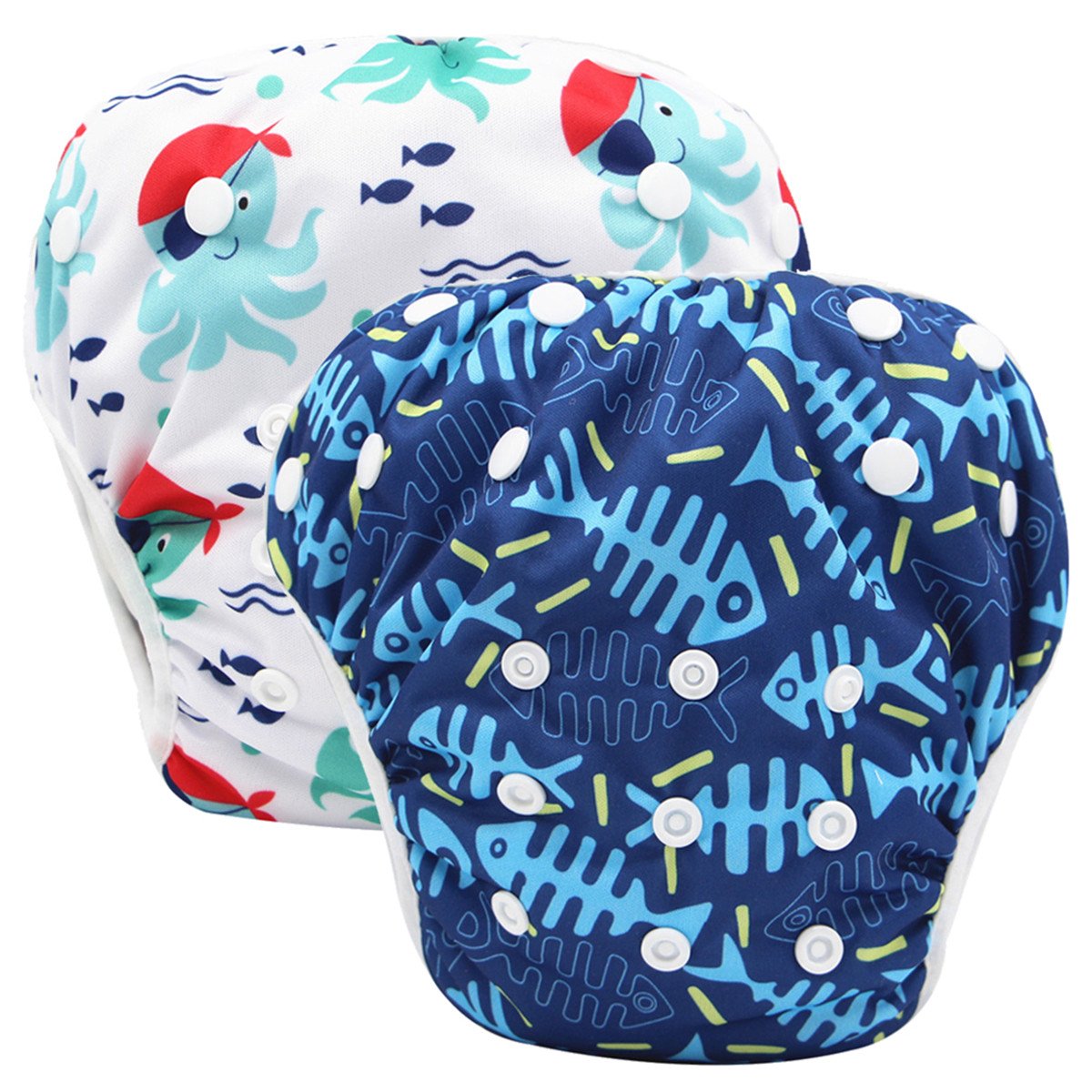 storeofbaby Unisex Baby Reusable Swim Diapers Washable Pool Pants for Swimming Lessons