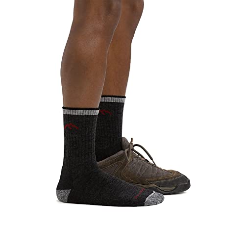 Darn Tough Merino Wool Micro Crew Cushion Sock Black, XL