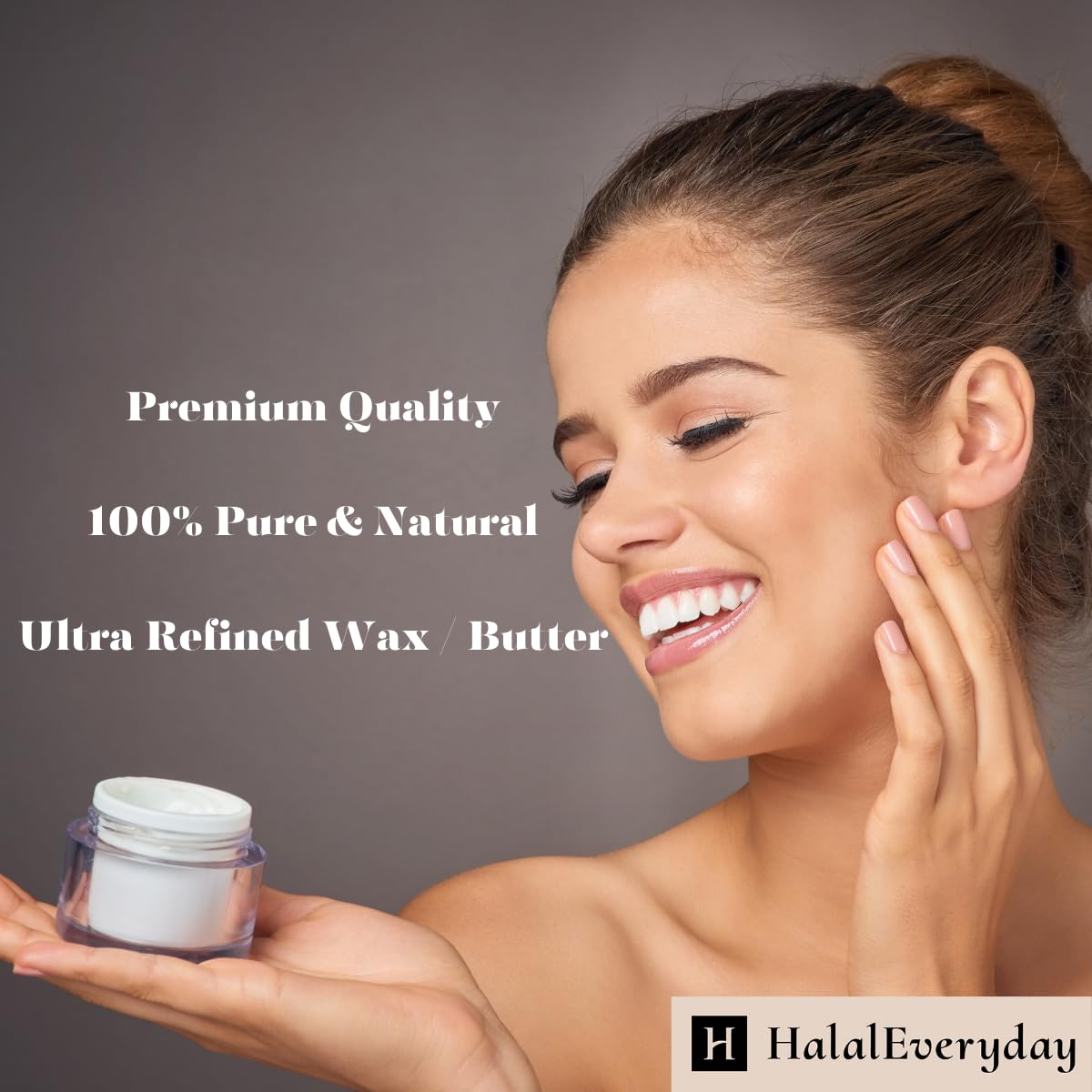 Lanolin (Anhydrous) - Ultra Refined Butter - Use for Lotion, Cream, Lip Balm, Oil, Stick, or Body Butter 4oz - Natural Nipple cream - lip balm By HalalEveryday®