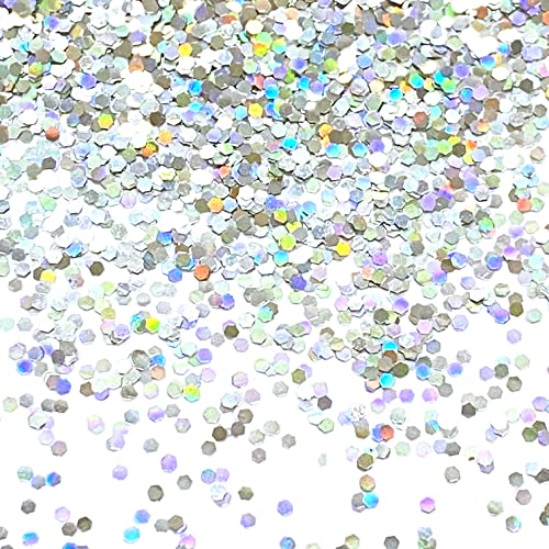 EcoGlimmer "DiscoBall Chunky" Cosmetic Biodegradable Eco Glitter - Plant-Based, Eco-Friendly Glitter Blend for Face, Body, Hair, Nails, and DIY Crafts - 15 Grams (1/2 Ounce)