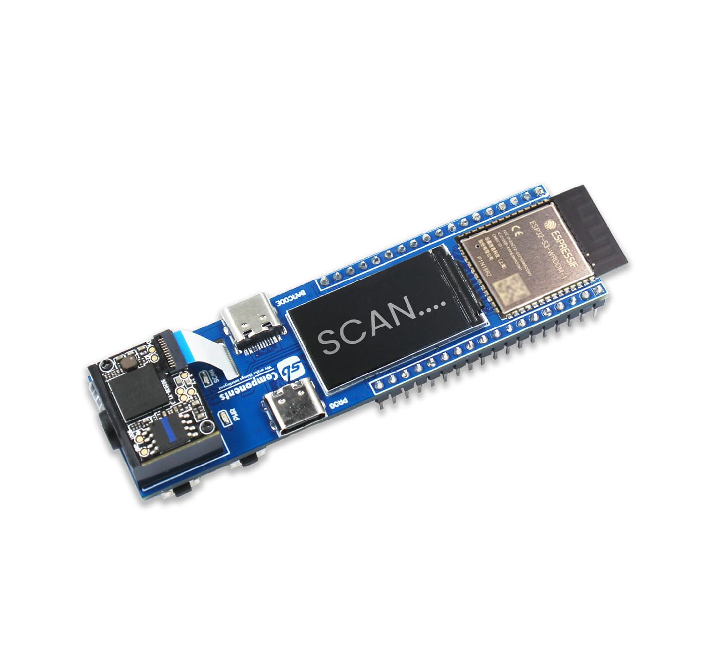 ScanGenie: ESP32 Based QR/Barcode Scanner DIY Barcode QR Scanner Module with WiFi & Bluetooth 1D/2D Codes Reader Barcode Module Barcode Scanner