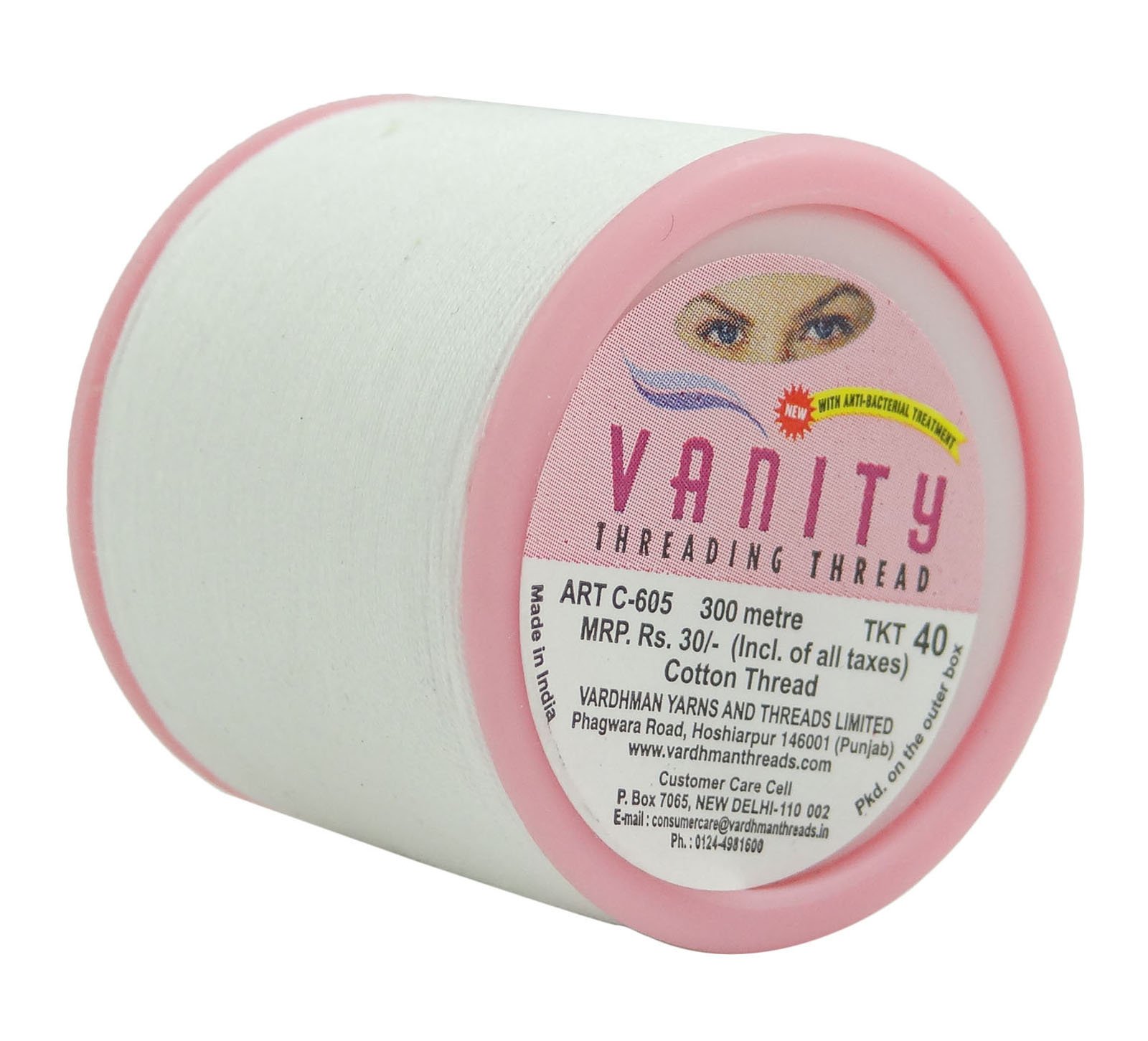 Cotton Thread Eyebrow Threading Antiseptic Facial Hair Remover Organic Roll