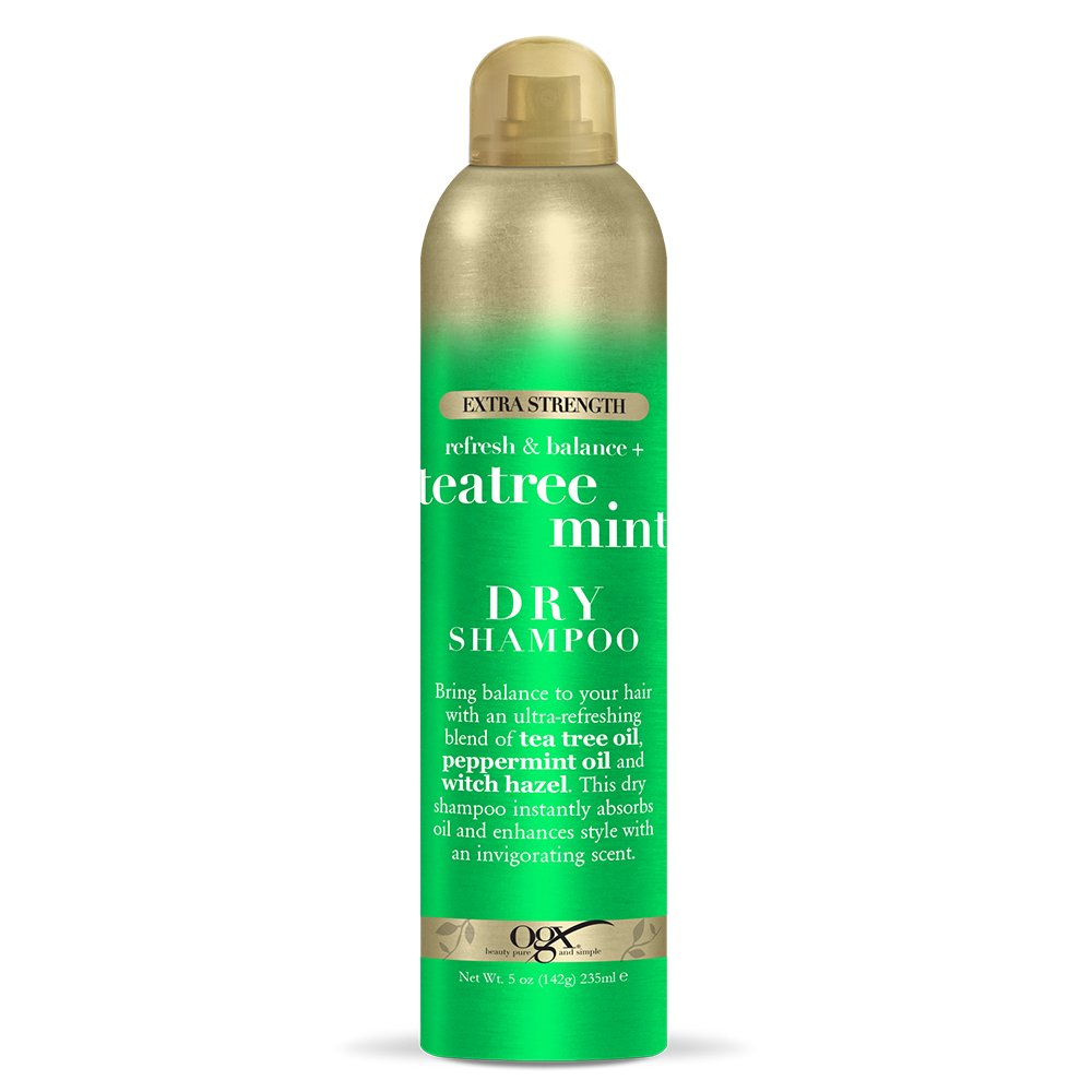 OGX Refresh Balance + Dry Shampoo 64071, Tea Tree Mint, 5 Ounce, 235ml