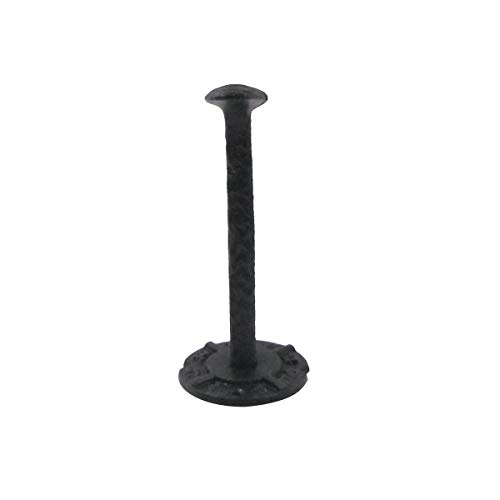 TG,LLC Treasure Gurus Vintage Cast Iron Railroad Spike Wall Hook Rustic Towel Hanger RR Nail Hat Holder Coat Rack