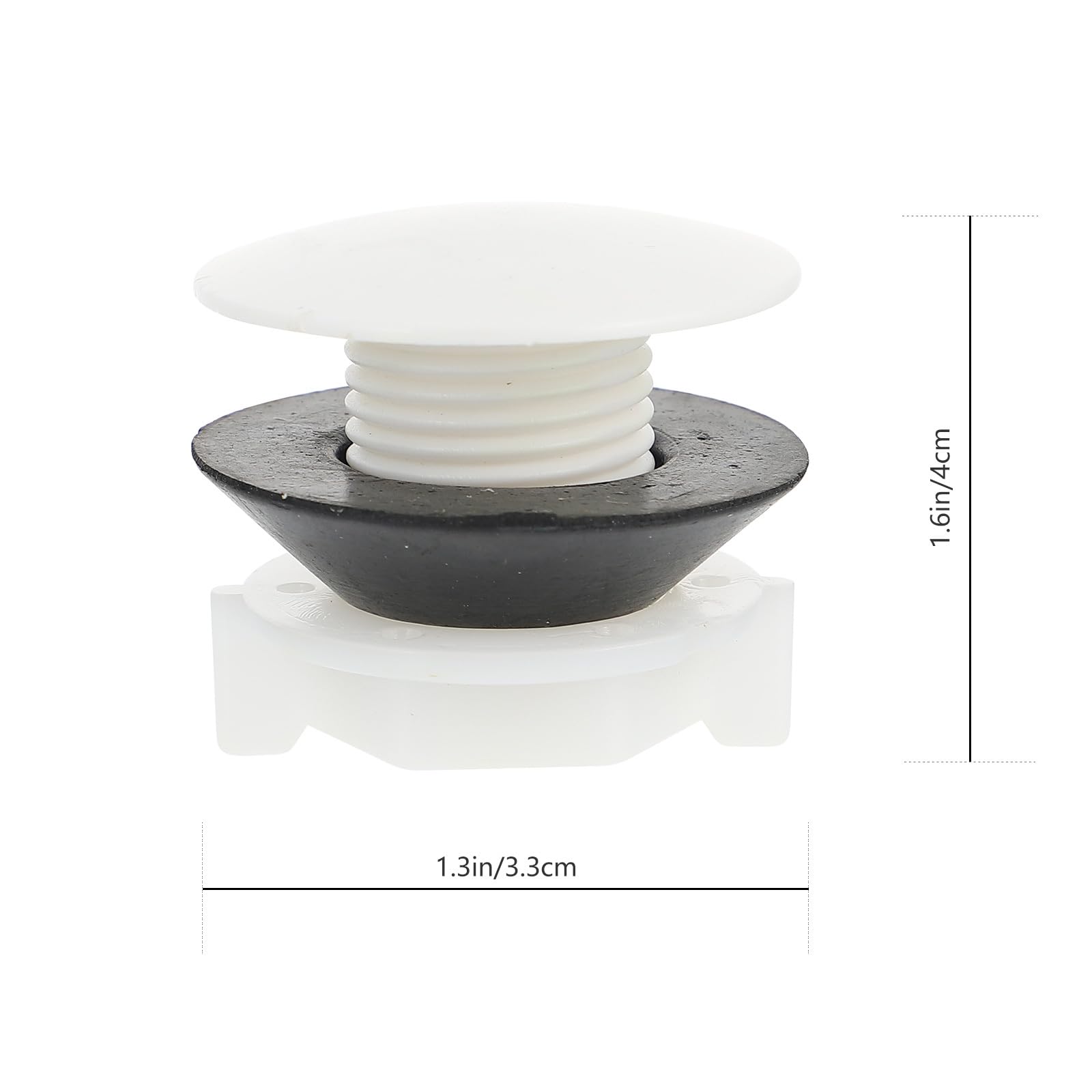VILLFUL 2 Pcs Toilet Tank Plastic for Toilet Repair Bathroom Accessories for Easy Installation and Leak Prevention