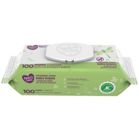 Parent's Choice Refreshing Cucumber Scent Baby Wipes 800 Quilted Sheets