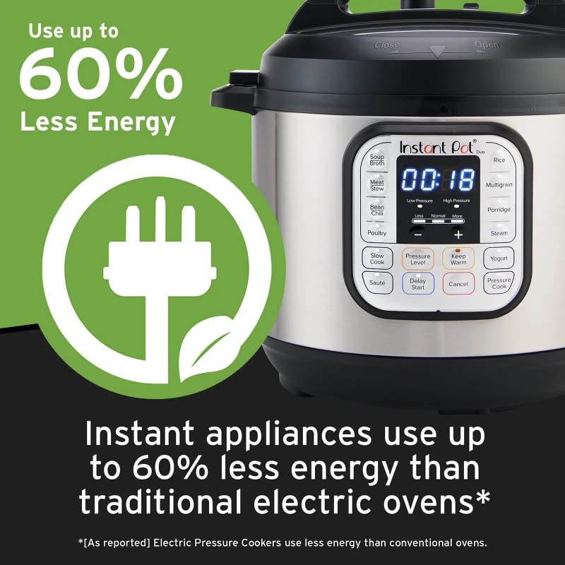 The Pioneer Woman Instant Pot DUO60 6-Quart Frontier Rose 7-In-1 Multi-Use Programmable Pressure Cooker, Slow Cooker, Rice Cooker, Sauté, Steamer, Yogurt Maker, and Warmer