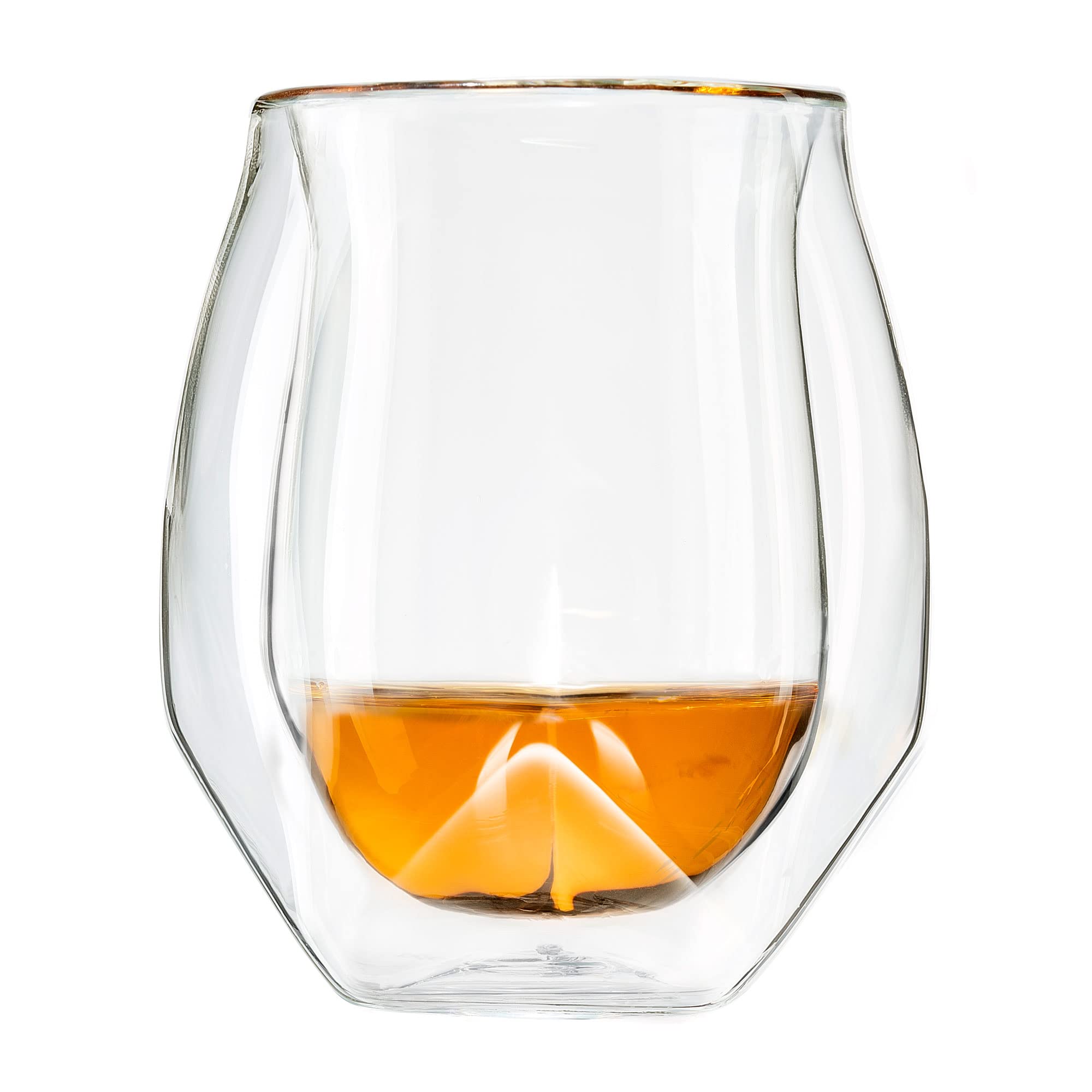 NORLAN WHISKY GLASS (Clear Single Glass with Polishing Cloth)