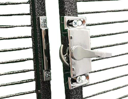 Durable All-Metal Mansion Cage for Chinchillas, Rats, Ferrets, Degus, Prairie Dogs (4-Level)