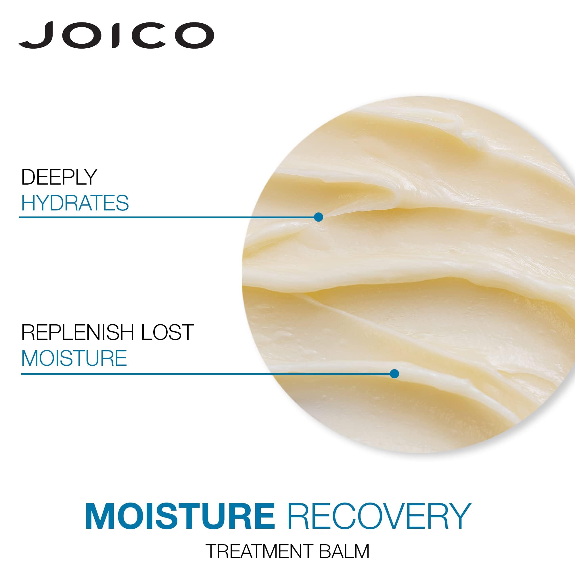 Joico Moisture Recovery Treatment Balm | For Thick, Coarse, Dry Hair | Restore Moisture, Smoothness, Strength, & Elasticity | Reduce Breakage & Frizz | With Jojoba Oil & Shea Butter | 16.9 Fl Oz