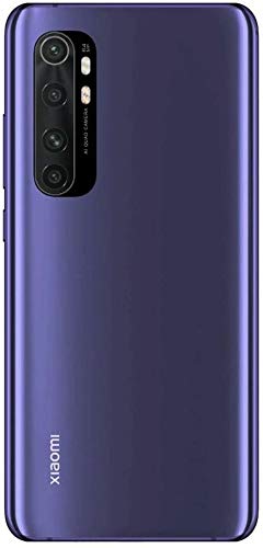 Xiaomi Mi Note 10 Lite Smartphone - 6.47″, 3D Curved AMOLED Display, 6 GB + 64 GB, AI Quad Camera, 5260 mAhm, Porpora (Nebula Purple)