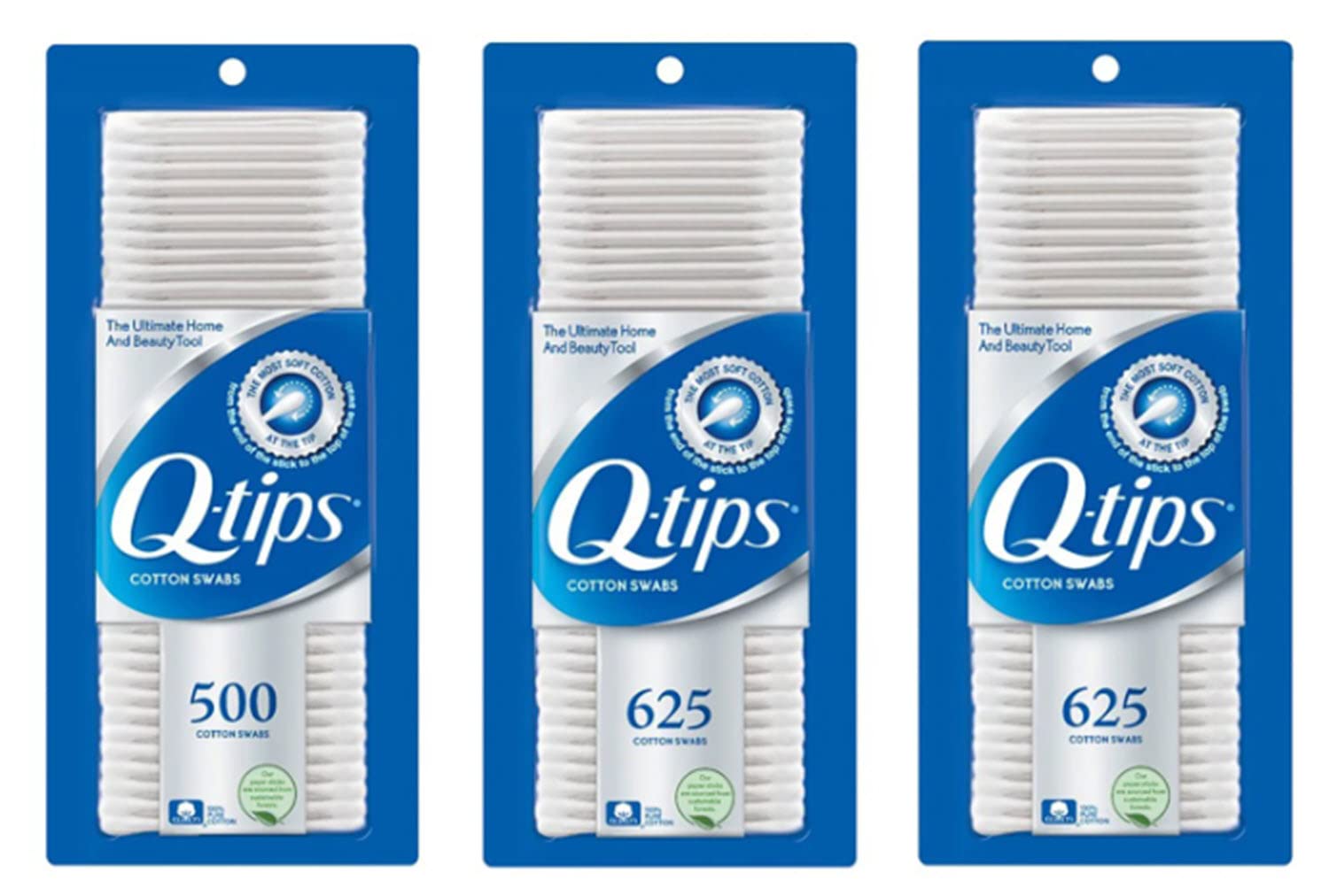 Q-tips Cotton Swabs Value Pack, 1750-Count Package