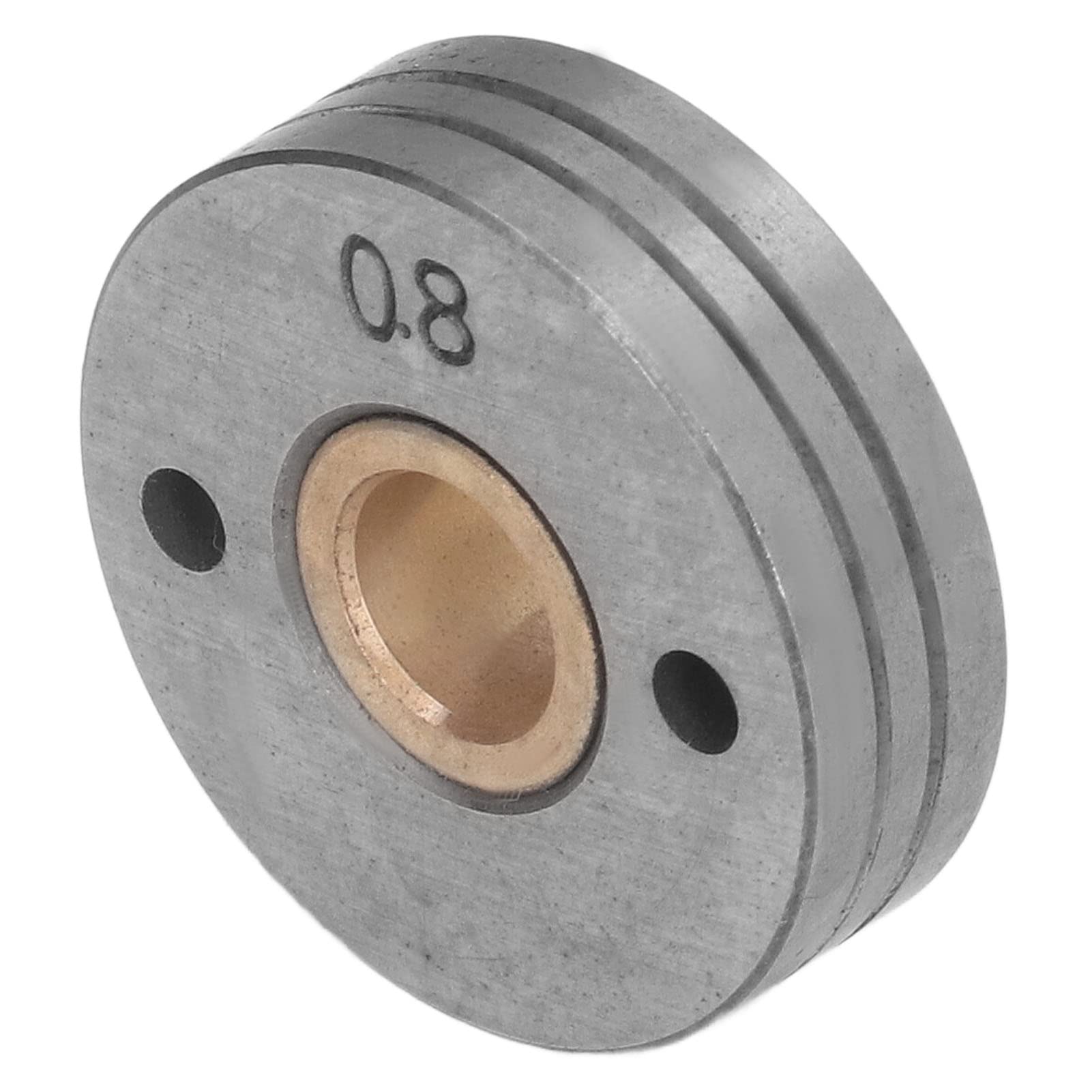 5PCS Wire Feed Drive Roller 0.8โ1.0mm Groove Wire Feeder Wheel Bearing Steel Welders Equipment Parts Double Drive Welding Wire Guide Rollers for Wire Feeder
